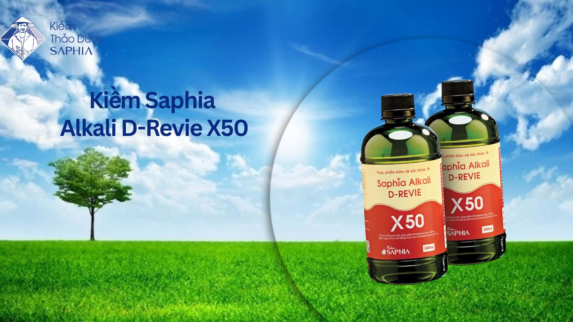 Kiềm Saphia X50 là gì? Công dụng, cách dùng và lợi ích sức khỏe